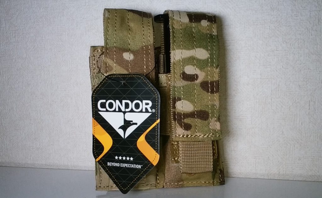 CONDOR MA23 ダブルピストルマガジンポーチ レビュー・評価・口コミ – はるいろジャンクヤード